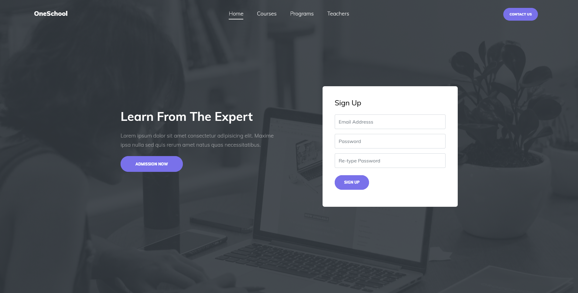 GitHub - World-of-Templates/ThemeWagon-Education-Free-Templates ...